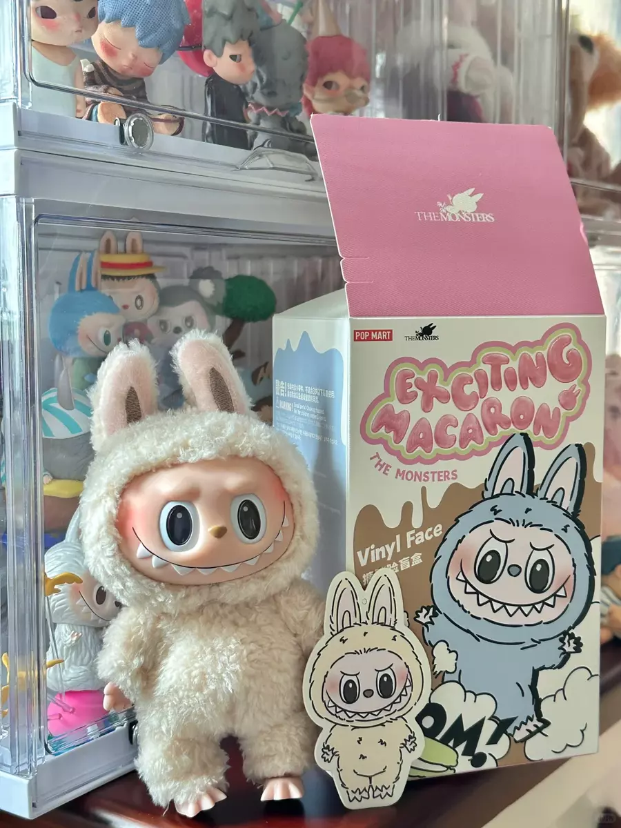 POP MART LABUBU-The Monsters-Macaron-Plush Dolls Figure Toy POP MART LABUBU-The Monsters-Macaron-Plush Dolls Figure Toy