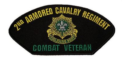 US ARMY 2ND SECOND ARMORED CAVALRY REGIMENT ACR COMBAT VET PATCH ...
