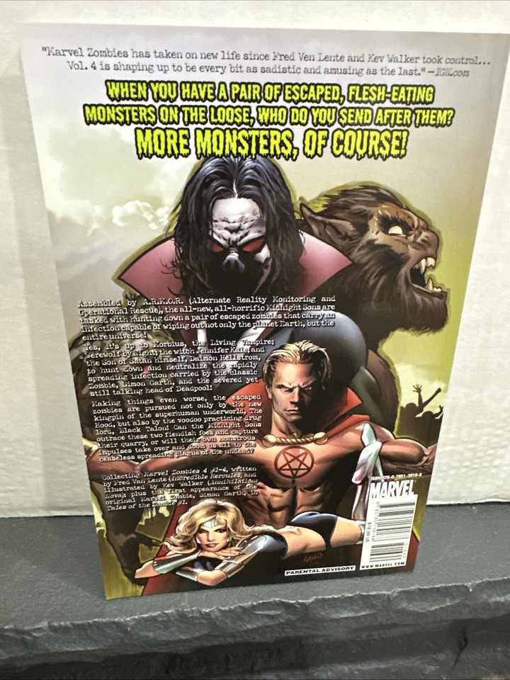 Marvel Zombies Book Vol 4 (Marvel 2010) TPB First Print Trade Paperback ...
