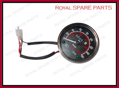 Fit For Royal Enfield Black Grey Face Speedometer 0-160 kmph | eBay ...
