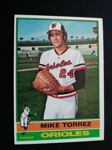 1976 Topps Baseball Card # 25 Mike Torrez - Baltimore Orioles | eBay