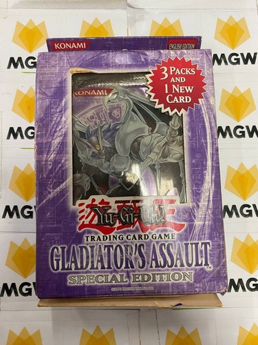 YuGiOh Gladiator's Assault English Special Edition Box Factory Sealed ...