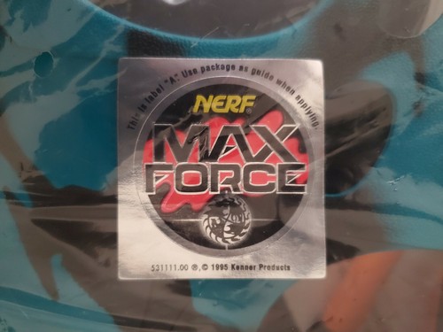 Sealed Nerf MaxForce MantaRay 1995 Max Force Manta Ray Opened for ...