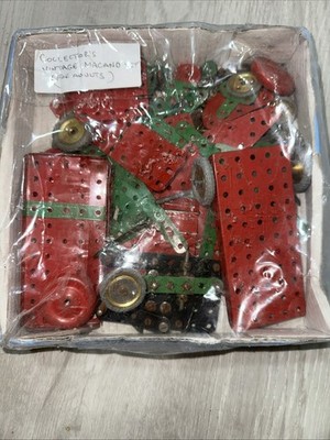 Meccano Vintage Parts Lot Including Morse Code Sender Rare. Good Used ...