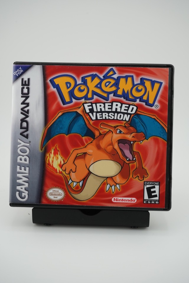 Pokemon Fire Red Version Tested Authentic Nintendo GBA Game Boy Advance ...