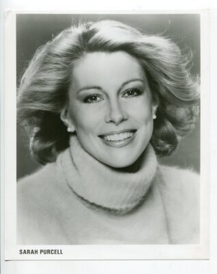 8x10-Promotional Portrait Still-Sarah Purcell-VG | eBay