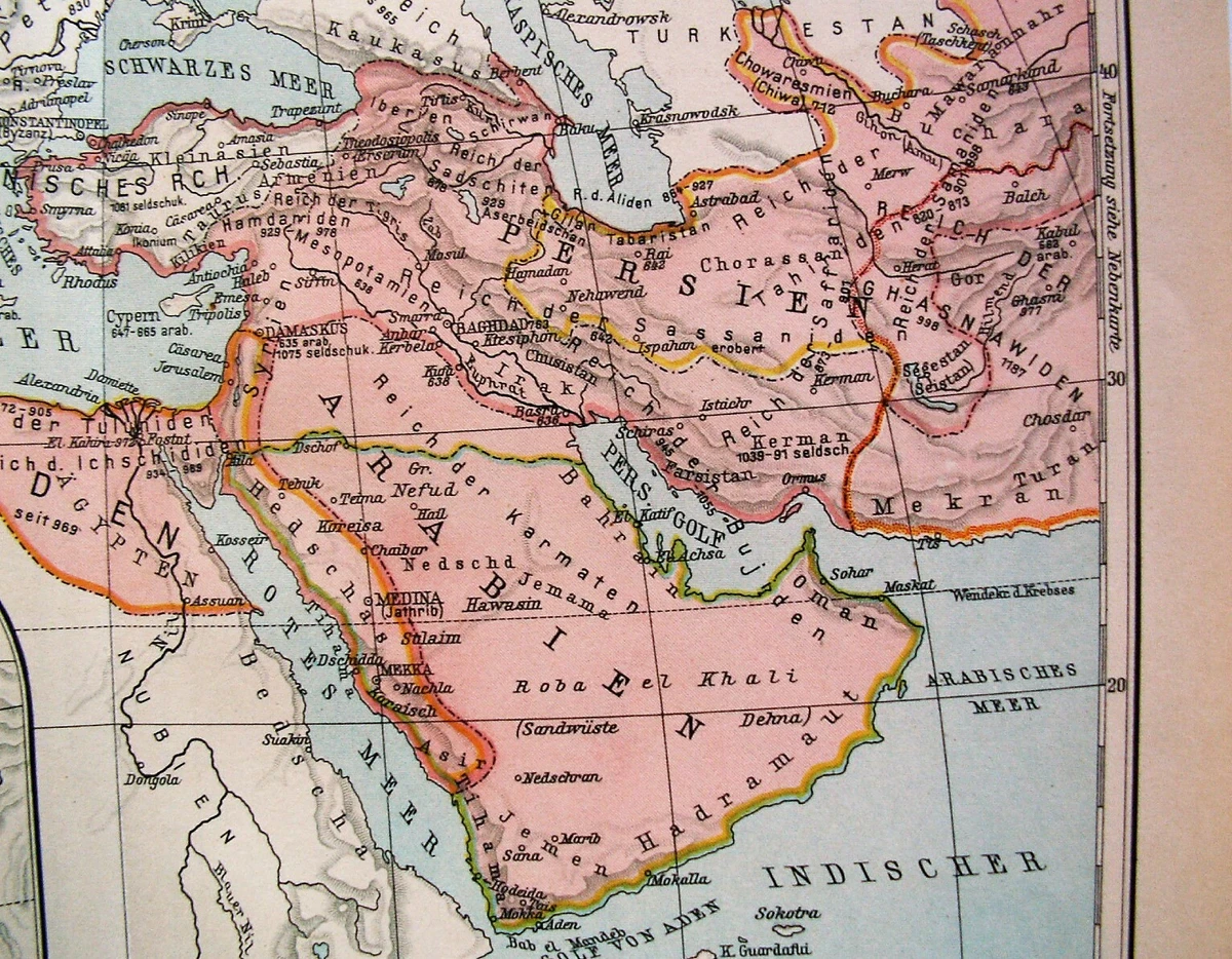 Islam Empire Map