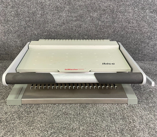 IBICO Comb Binding Machine ibiMaster 300 Multi-Functional Punch & Bind ...