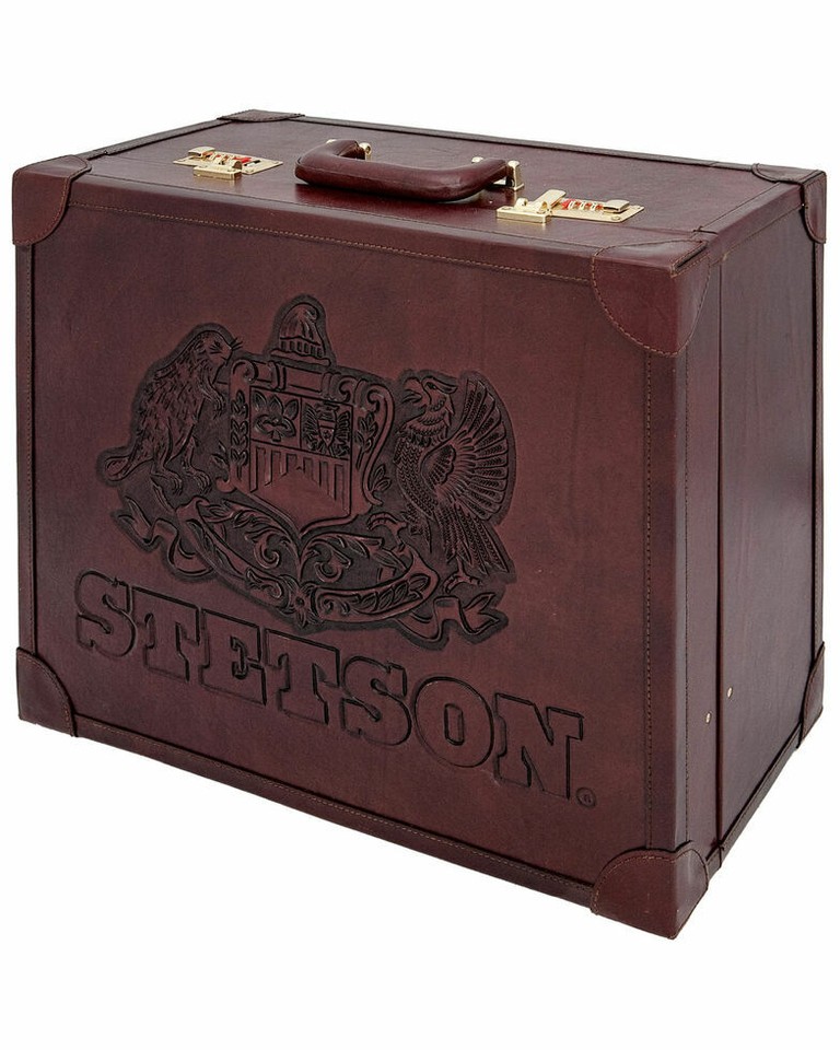 Stetson® 1000X El Diamante Black With Original Box + Stetson Leather ...