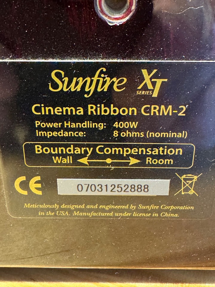 Sunfire surround speaker set, CRM 2 And CRM 2C excellent condition. | eBay