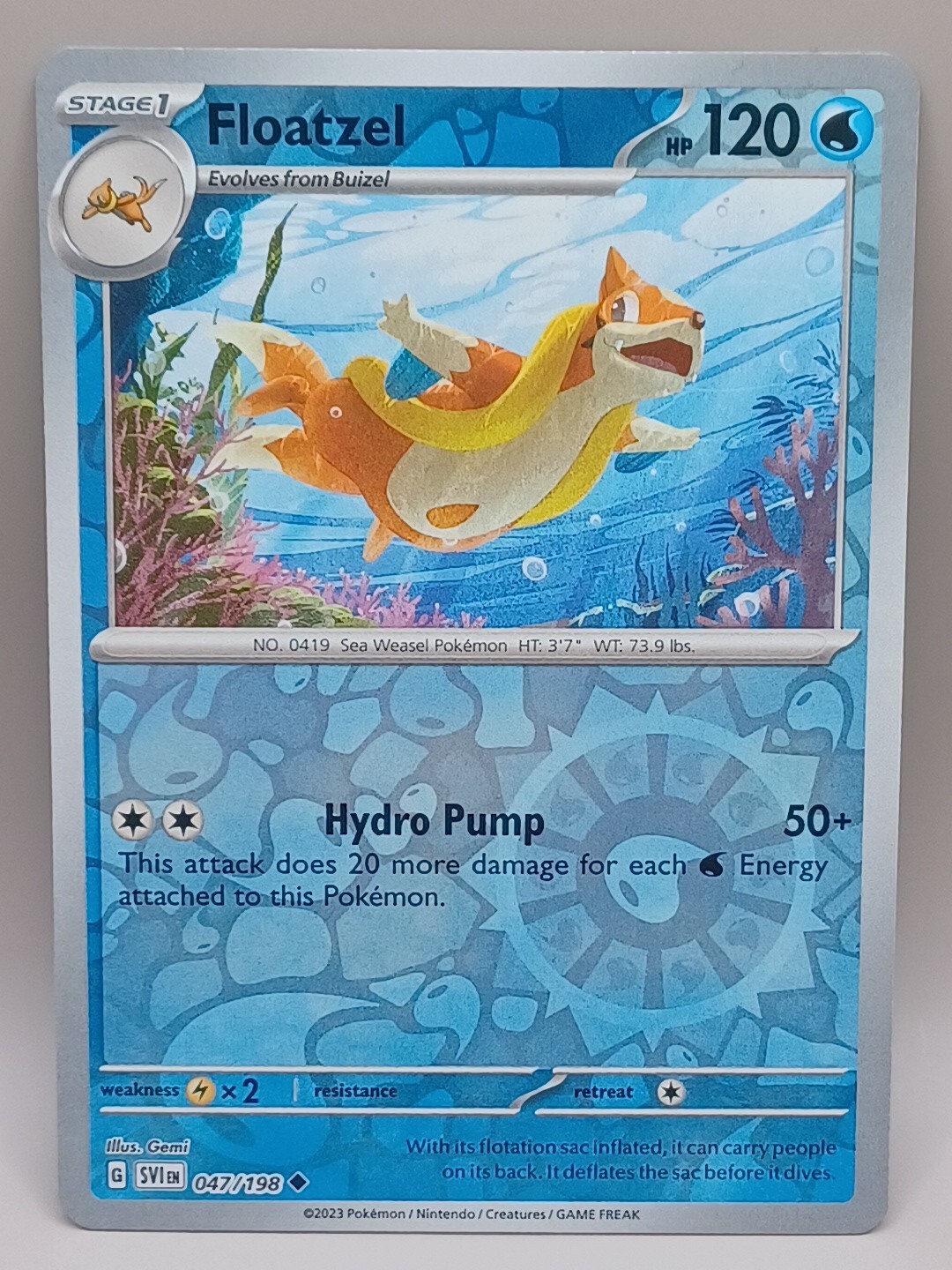 Floatzel Evolution Chart