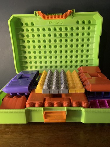 FISHER PRICE POP-ONZ BUILD 'N GO VILLAGE w/GREEN CARRY CASE BLOCKS | eBay