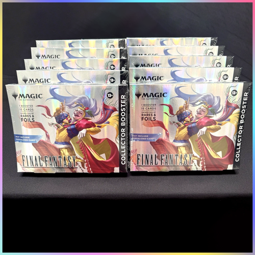 Magic The Gathering MTG Final Fantasy Collector Booster Omega Box (LOT ...