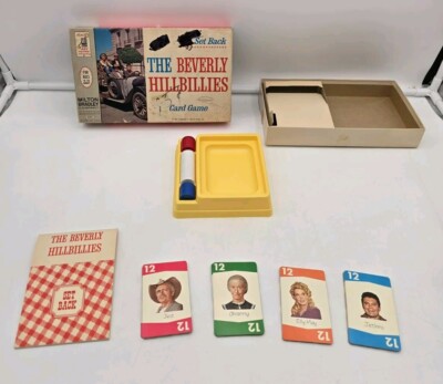 The Beverly Hillbillies Set Back 1963 Card Game Complete #4332 | eBay