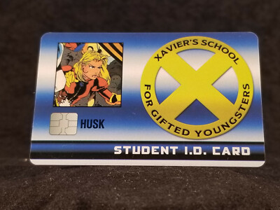 HUSK STUDENT ID CARD - XID-011 - X-Men Xavier's School Heroclix Set | eBay