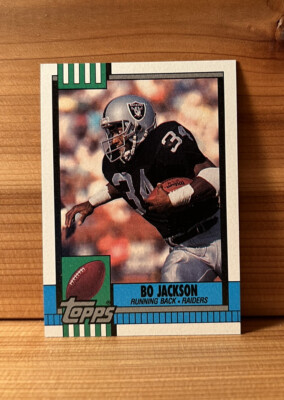 1990 Topps Football Card #285 Bo Jackson Los Angeles Raiders M/NM | eBay