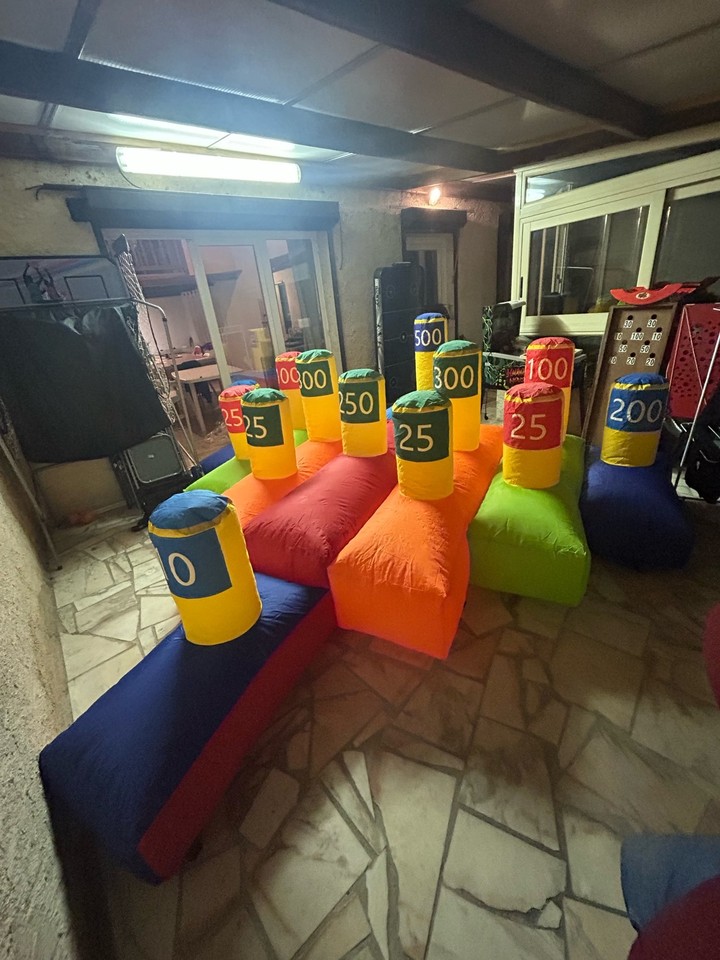 4x4x2m Inflatable Ring Toss Game Inflatable Carnival Game For Kids and ...