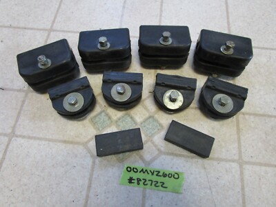 00 Ski Doo MXZ 600 Snowmobile Suspension Slide Rail Rubber Stoppers | eBay