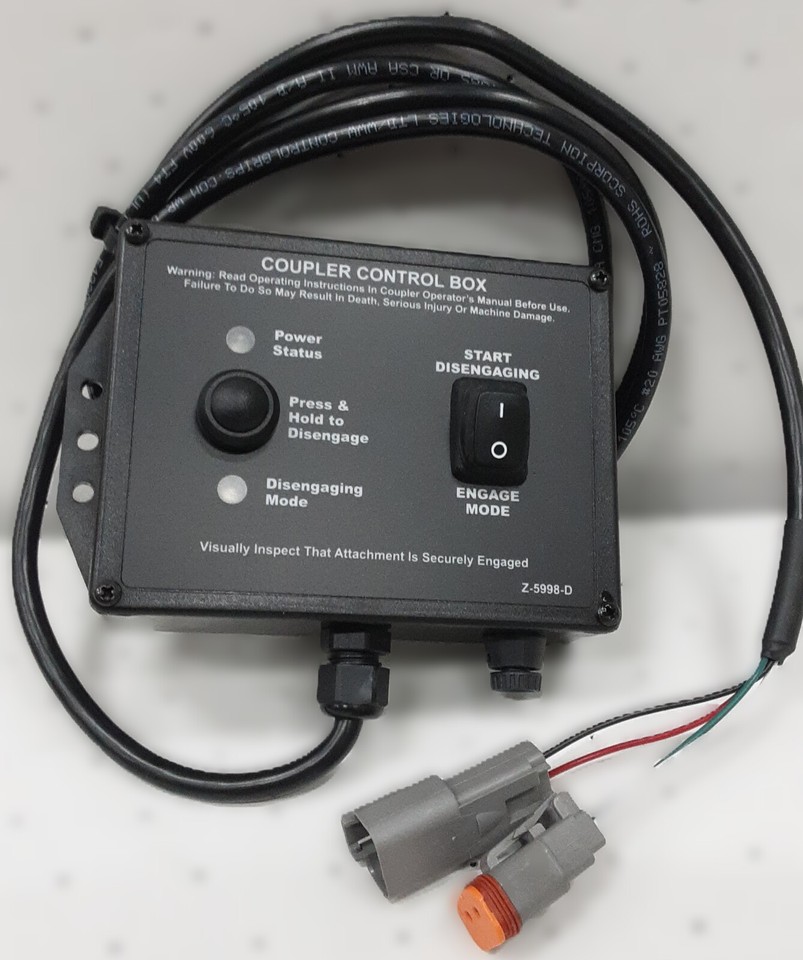 Quick Coupler Control Box Scorpion Technologies Ltd Z-5998 CB-5067-C | eBay