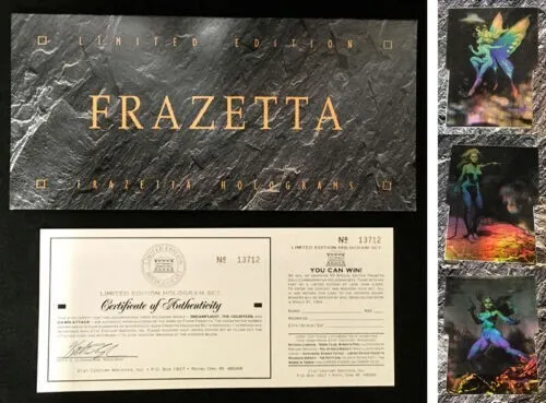 FRAZETTA LIMITED EDITION HOLOGRAMS SET - NEW SEALED | eBay