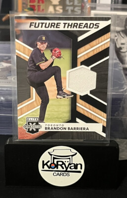 2022 Elite Extra Edition Brandon Barriera Future Threads Patch Rc ...