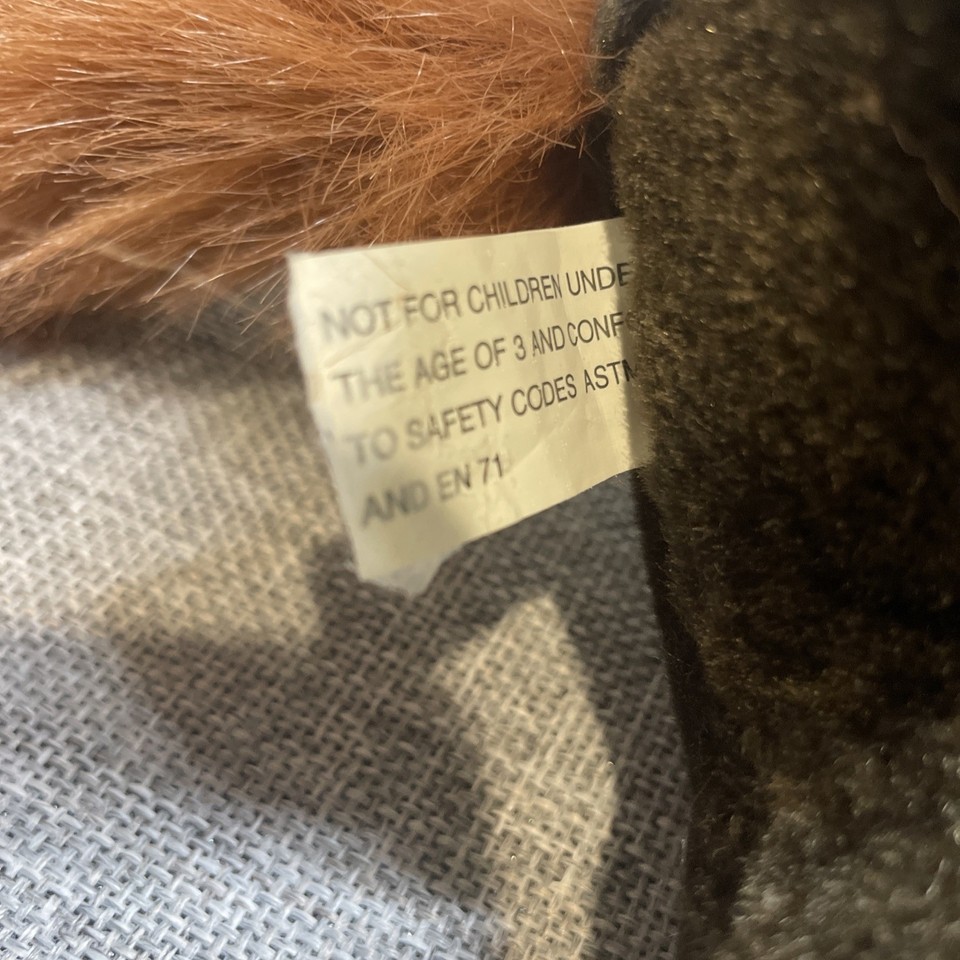 Vtg HUGFUN International Stuffed Plush Toy Horse 13” Tush Tag | eBay