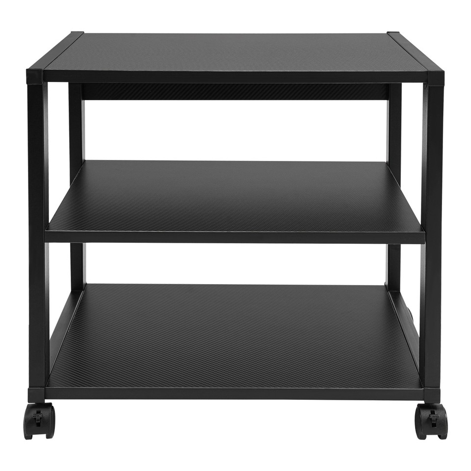 3-tier Av Media Stand Tv Entertainment Center Stereo Components With ...