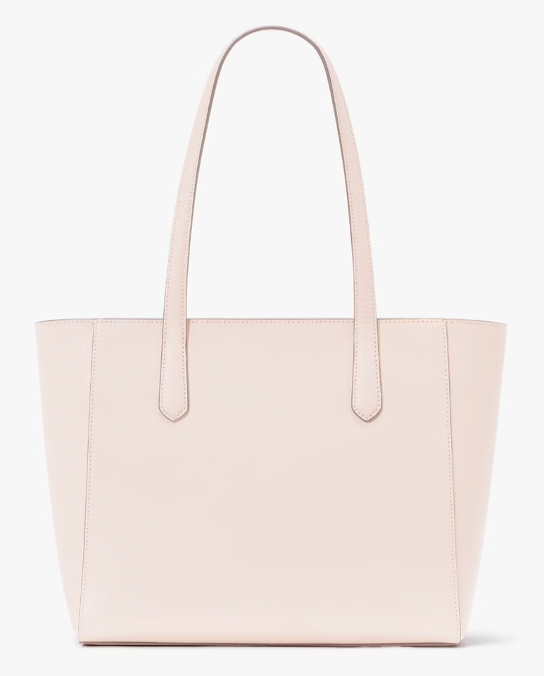 Kate Spade Staci Powdered Sugar Leather Tote Bag KG473 Pink Purse NWT ...