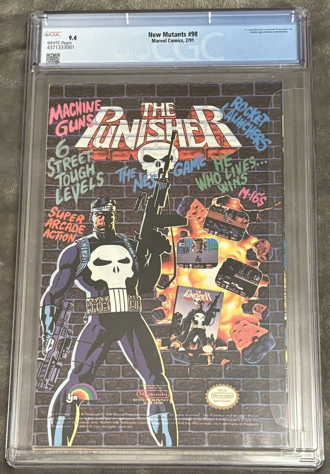 New Mutants 98, CGC 9.4, White Pages, First Appearance Of Deadpool | eBay