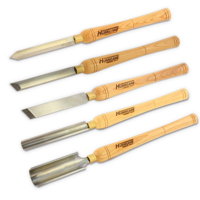 Hurricane Gouges Scrapers Skew 16pc Set Woodturning Turning Tools for sale online | eBay