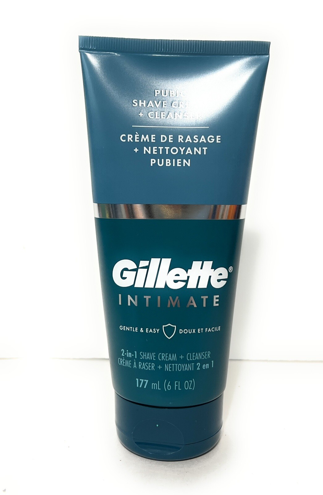 Gillette Intimate 2-in-1 Pubic Shave Cream and Cleanser, 6 oz | eBay