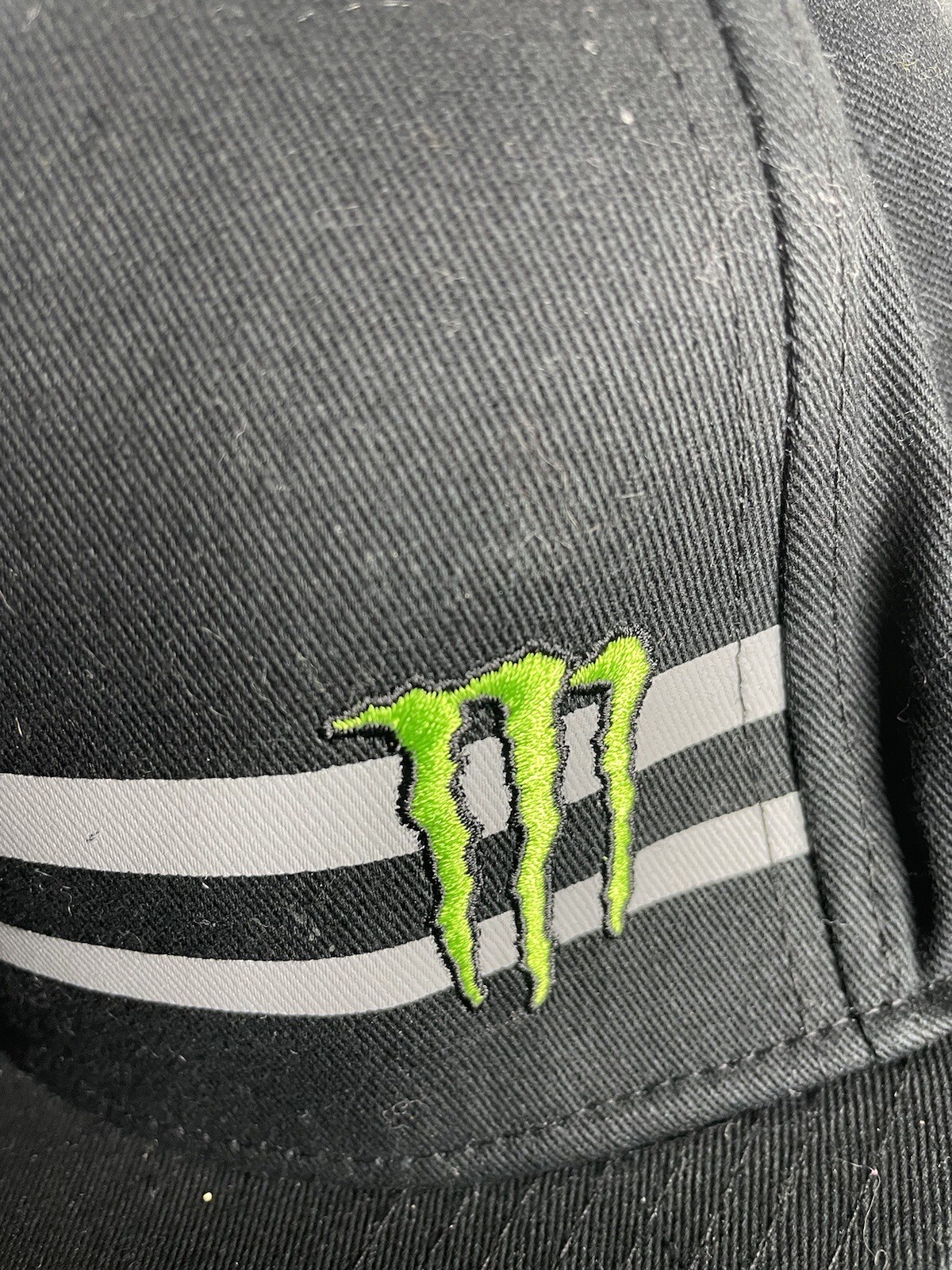 MONSTER Energy Drink Black Hat CAP Embroidered Logo C… - Gem