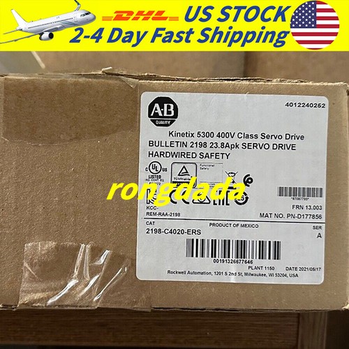 Brand New Allen-Bradley 2198-C4020-ERS/ A 2021 Free Shipping | eBay