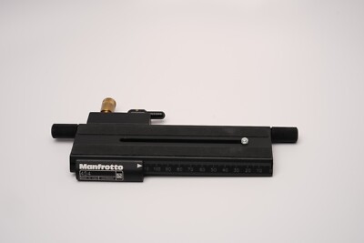 Manfrotto 454 Micrometric Positioning Sliding Plate - Supports 17.7 lbs ...