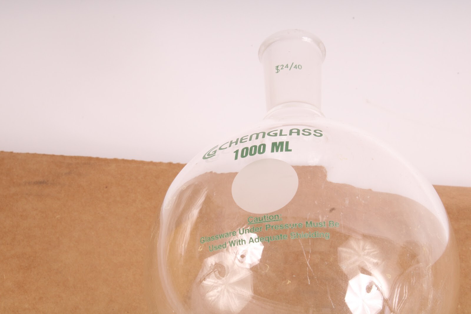 Chemglass Chromatography 24/40 1000mL Reservoir Disc CG-1197 Chipped - Lot of 4 | eBay