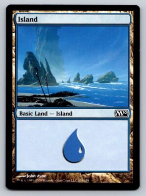 # 235/249 - "Isla" Basic Land - Island 2009 MTG Magic The Gathering | eBay