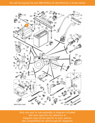 YAMAHA Engine Control Unit Assy, B6K-8591A-10 OEM YFM700 | eBay UK