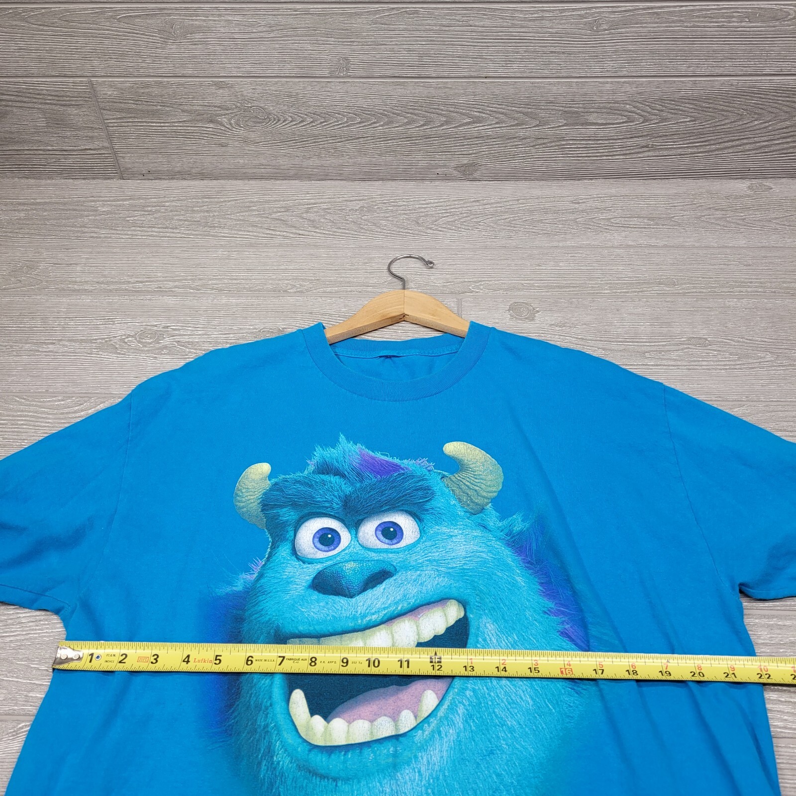 VINTAGE Pixar Monsters Inc Blue Sully Cartoon Movie T… - Gem