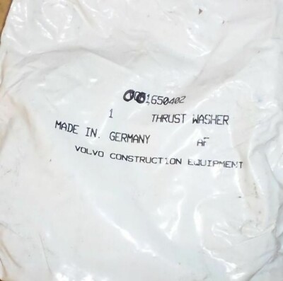 New Volvo Surplus Thrust Washer 1650402 Fits Volvo A25D-A40D A30 A40 ...