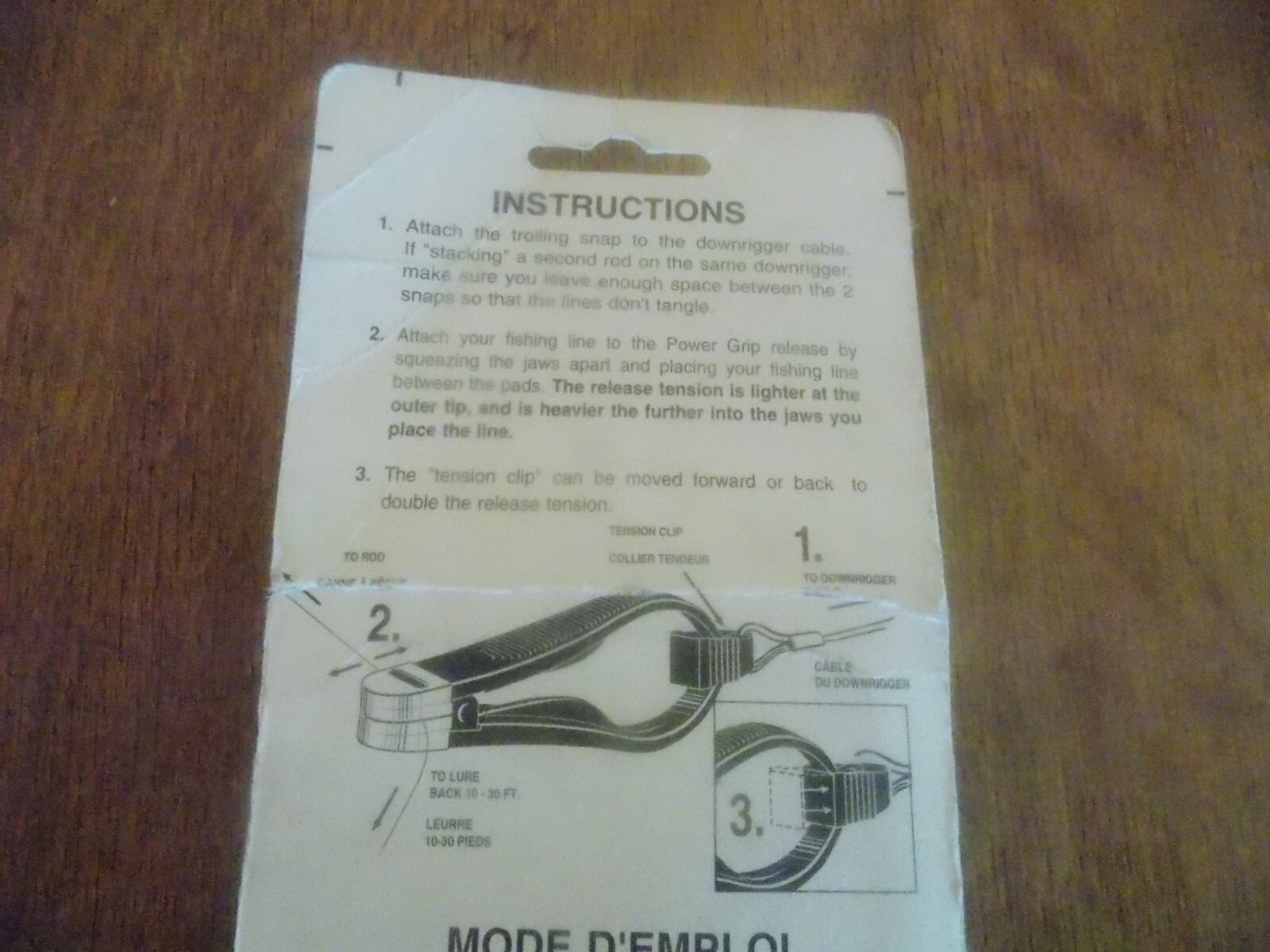 Scotty Downrigger Power Grip PLUS Release #1173 W/48" Leader & Cable ...