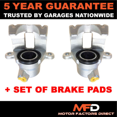 Fits Toyota Land Cruiser Prado 2002- Brake Calipers + Pads Rear DPW ...