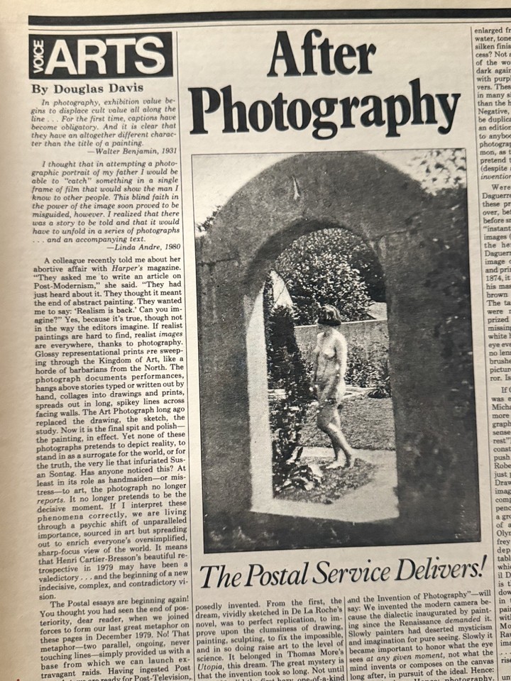 Village Voice 1981 Trump, Feiffer, Gil Scott-Heron, Hoffman, Burroughs ...