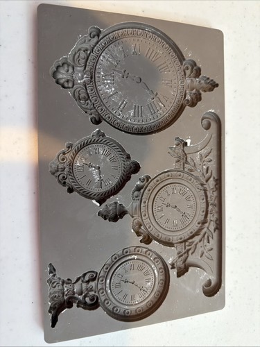 Silicone Re-Design mold, pocket watch clocks Crafters Resin Preowned | eBay