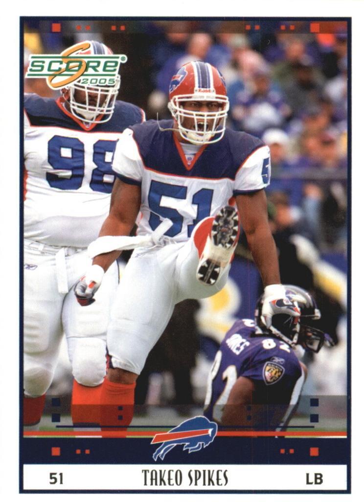2005 Score - Takeo Spikes #33 Glossy for sale online | eBay