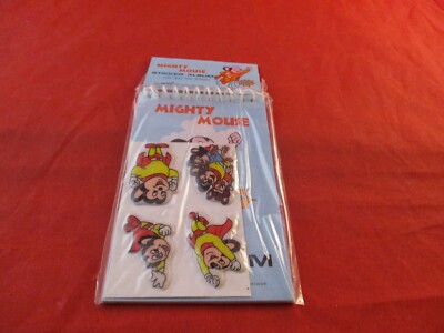 Mighty Mouse Sticker Album 1983 Viacom w/ Stickers NEW! | eBay