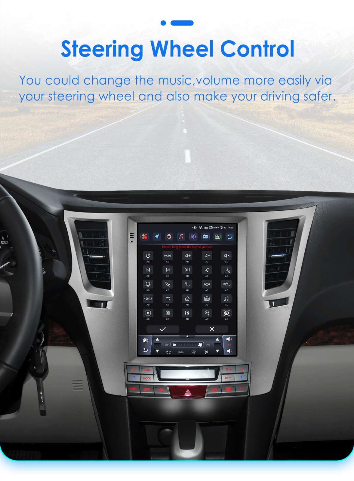 9.7" Android Car GPS Stereo Radio WIFI 8Core For Subaru Legacy 2009 ...