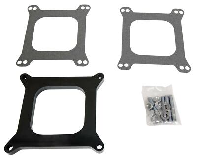 Carb Carburetor Spacer 1/2" Phenolic Insulator Open Center Holley Demon ...