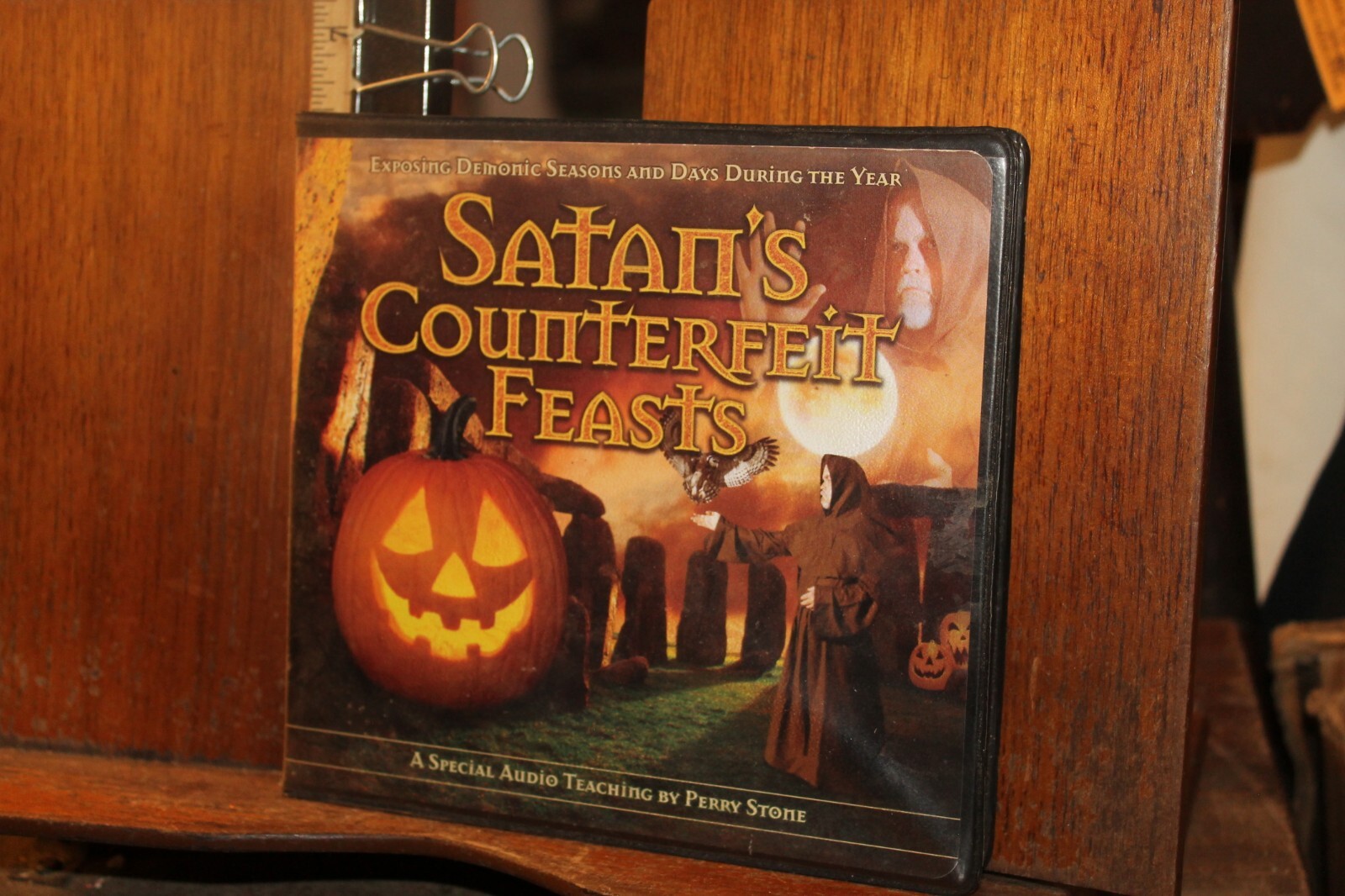 2008 CD Audio Book Satan's Counterfeit Feasts Perry Stone 2 Discs | eBay