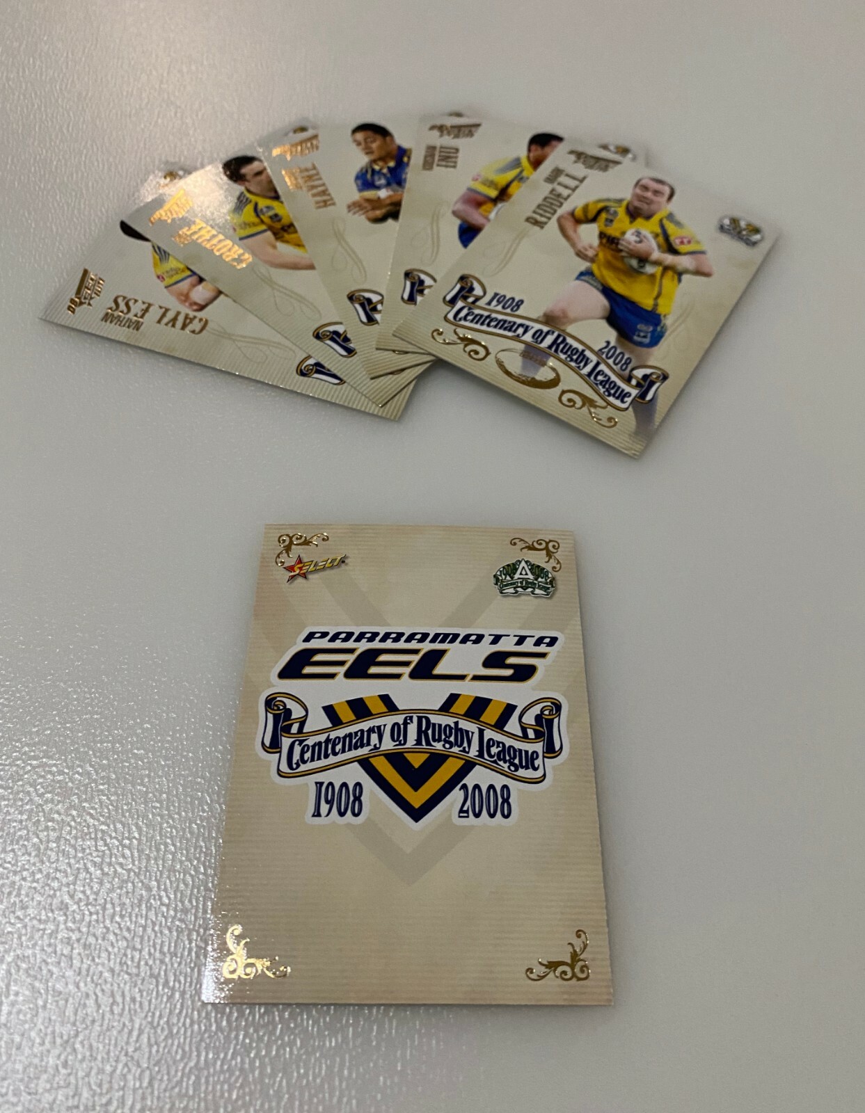 2008 Select Centenary of Rugby League Base Card Team Sets (6 Cards ...