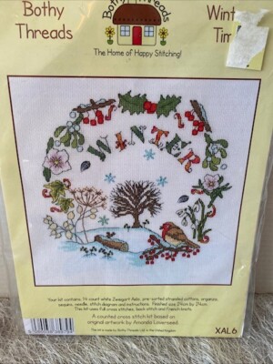 Bothy Threads Counted Cross Stitch Kit Winter Time | eBay